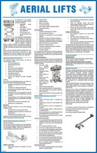 Aerial Lifts Poster for Operators - First American Safety