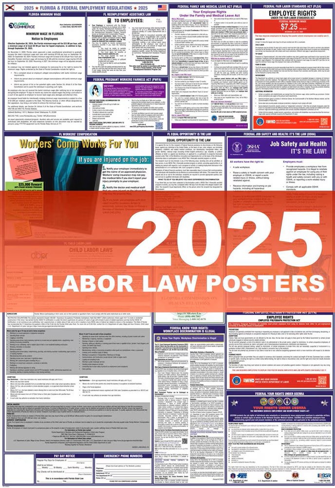 2026 Florida State and Federal Combo Poster - First American Safety