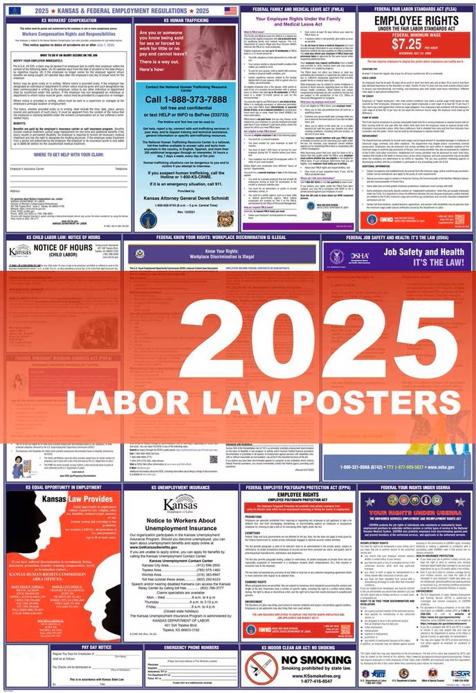 2025 Kansas State and Federal Combo Poster - First American Safety